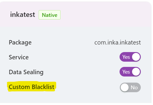 How to use Custom Blacklist feature? – AppSealing Help Center How to use Custom Blacklist feature? – AppSealing Help Center