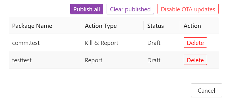 How to use Custom Blacklist feature? – AppSealing Help Center How to use Custom Blacklist feature? – AppSealing Help Center