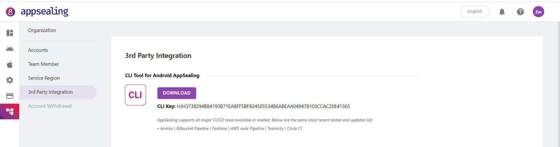 How to integrate with CI/CD pipeline? (CLI tool) – AppSealing Help Center How to integrate with CI/CD pipeline? (CLI tool) – AppSealing Help Center